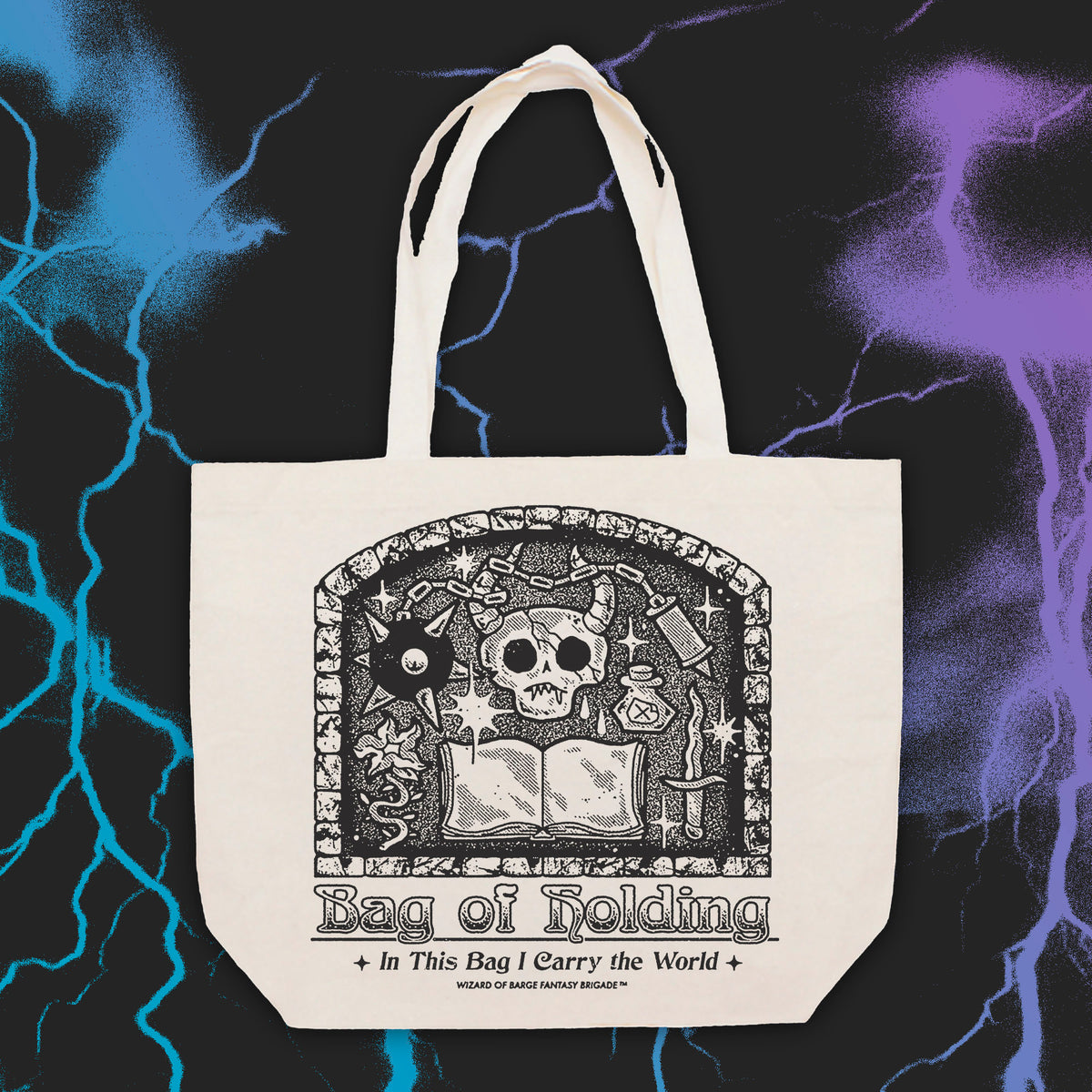 Bag of Holding Tote – Wizard of Barge