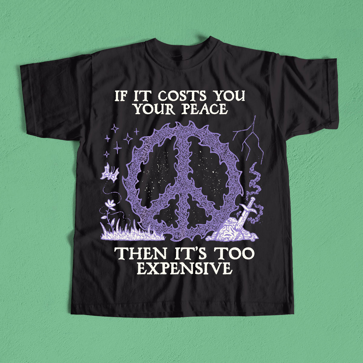 Peace Tee – Wizard of Barge