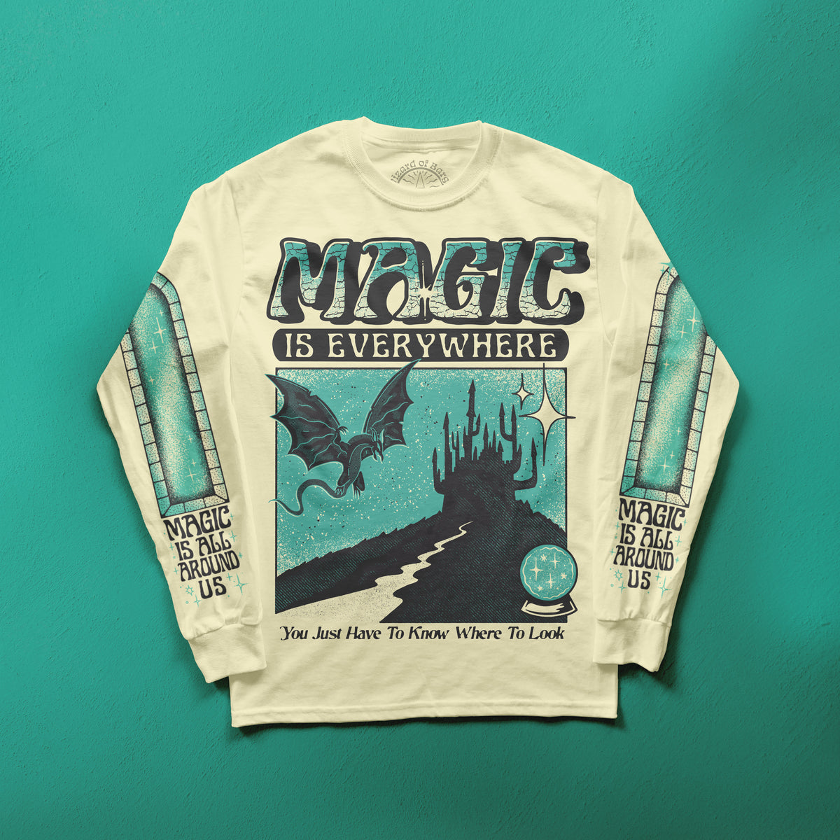 Magic Is Everywhere Longsleeve – Wizard of Barge
