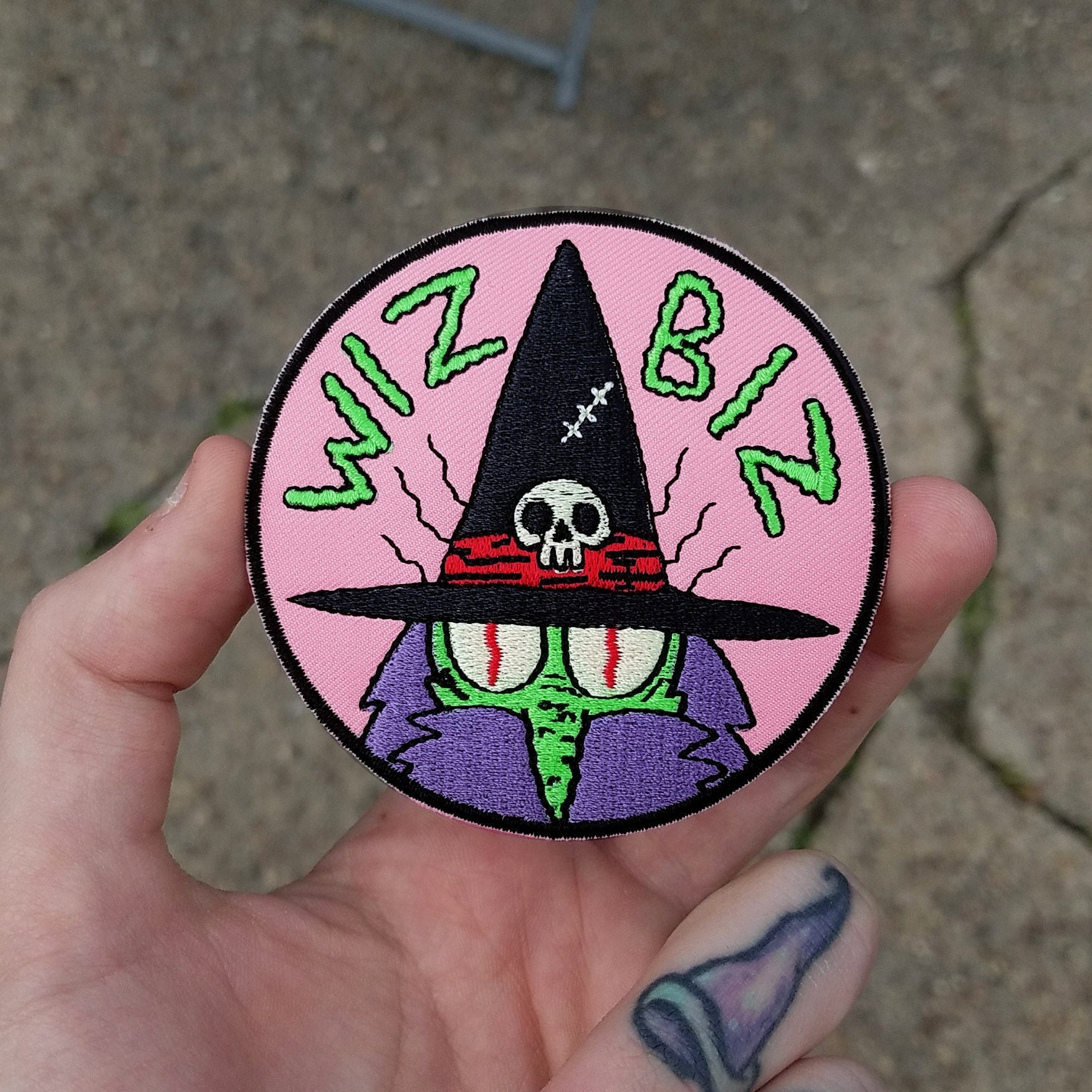WIZ BIZ Patch – Wizard of Barge